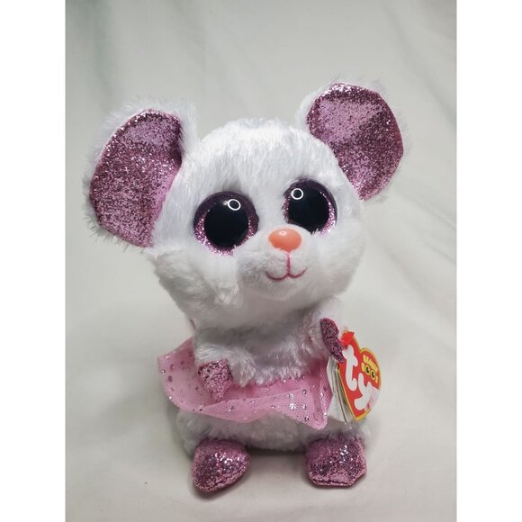 Beanie Boos TY | Toys | Nwt Beanie Boos Ty Nina The Mouse Ballerina ...
